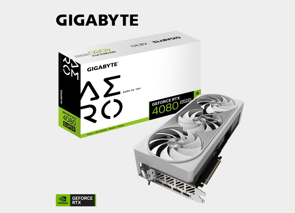GIGABYTE GeForce RTX™ 4080 SUPER AERO OC 16G | ABC Shop-eg