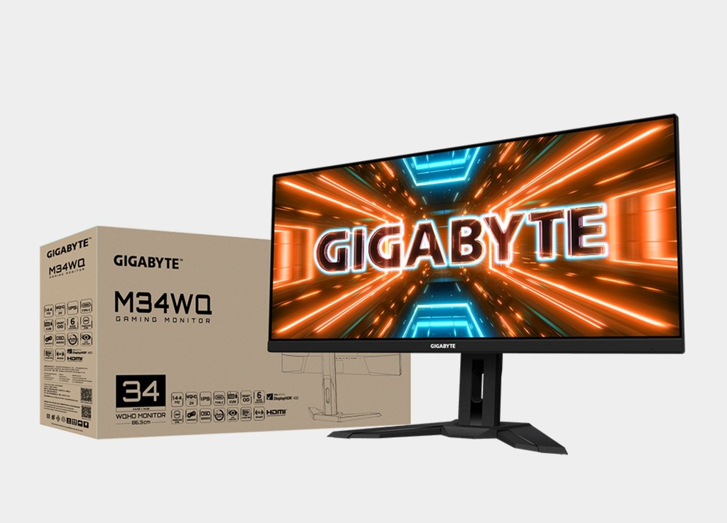 GIGABYTE M34WQ Gaming Monitor | ABC Shop-eg