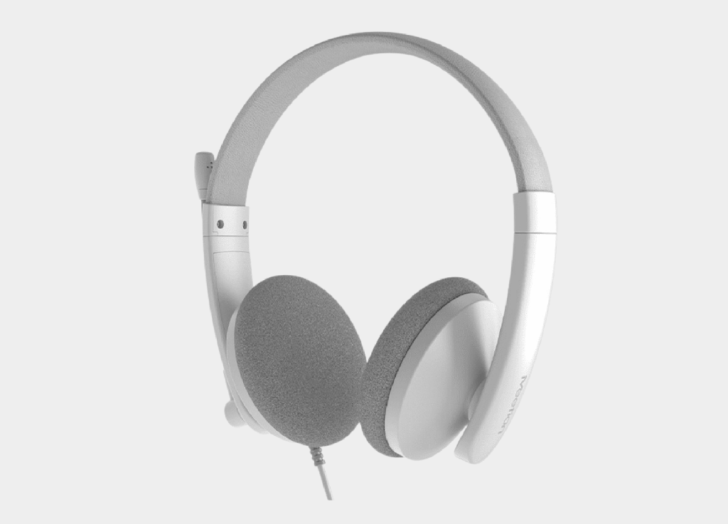 Meetion HP003 3.5MM White Wired Headset | ABC Shop-eg